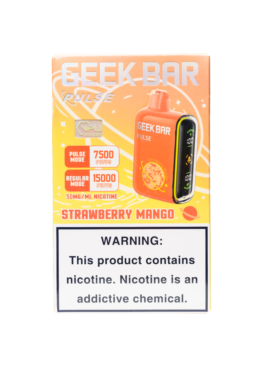 Geek Bar Pulse 15000 Strawberry Mango | GetPop