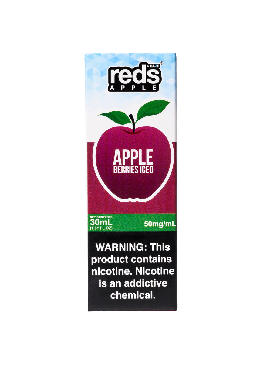 7 Daze Reds Apple Salt Berries Iced by Monster Vape Labs | GetPop
