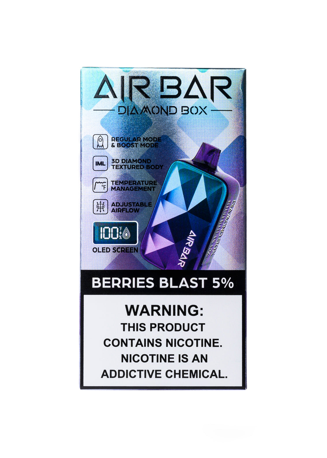 Air Bar Diamond Box 20000 Berries Blast | GetPop