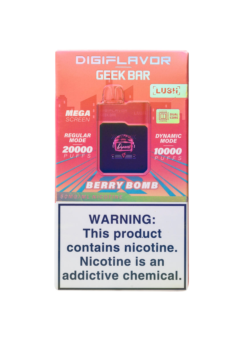 DigiFlavor x Geek Bar Lush 20K Berry Bomb | GetPop