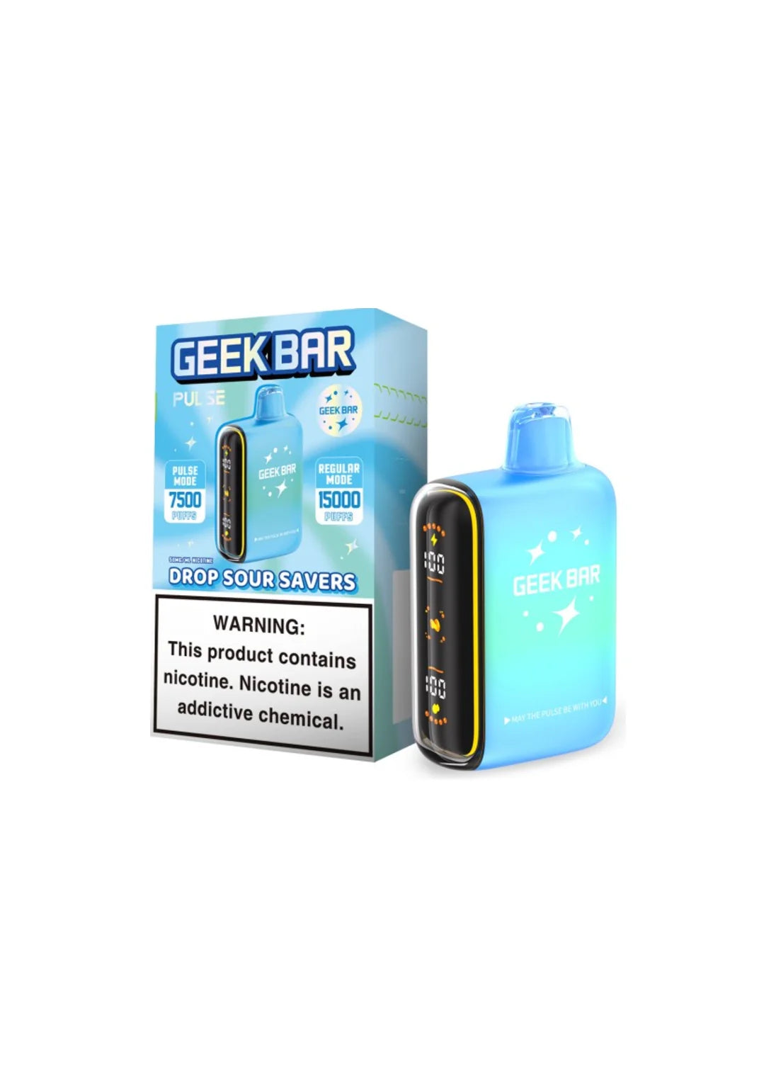 Geek Bar Pulse 15000 Drop Sour Savers | GetPop