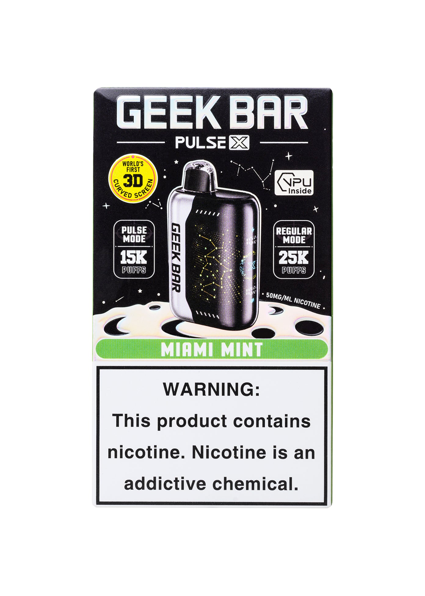 Geek Bar Pulse X 25K Miami Mint | GetPop