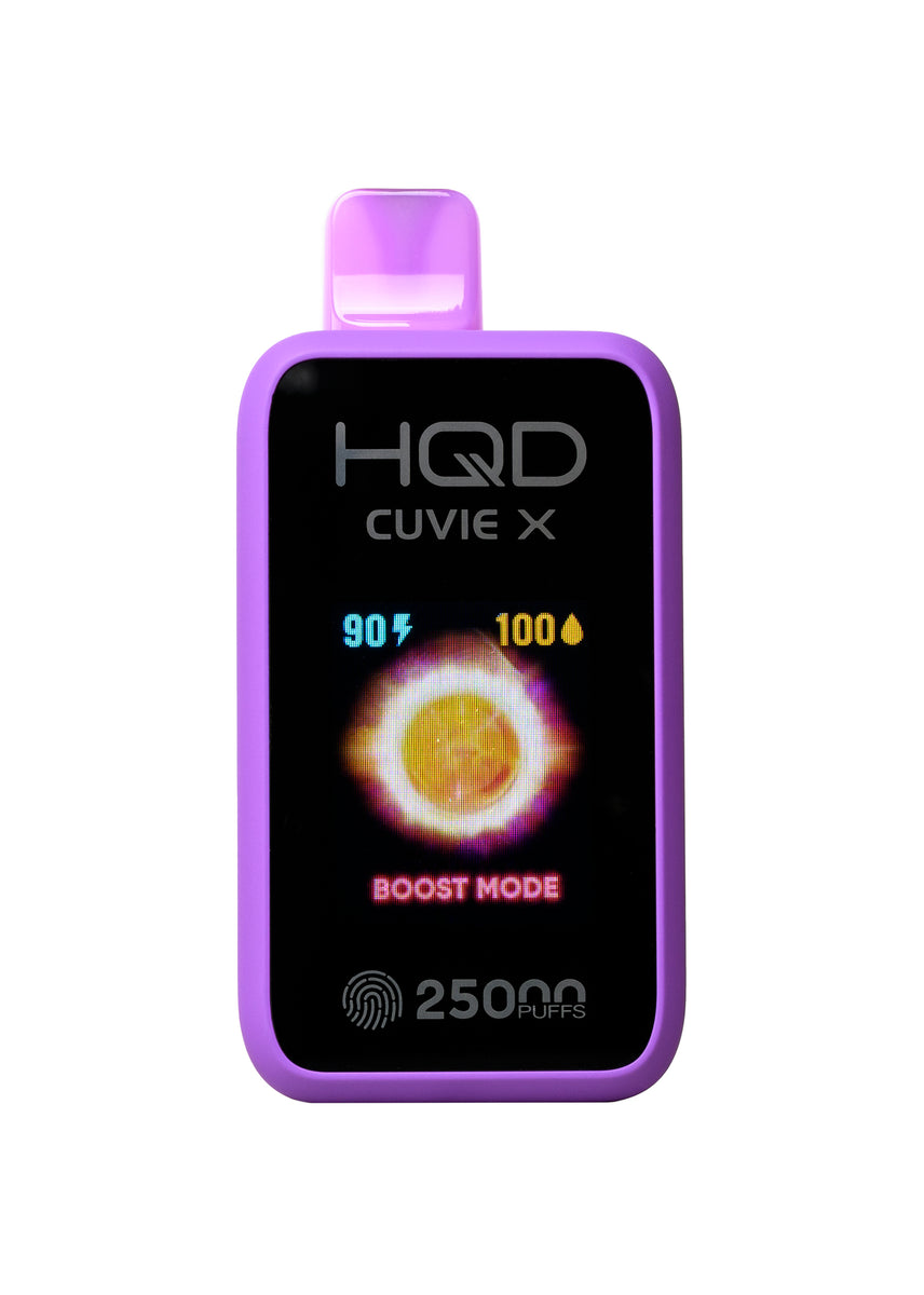 HQD Cuvie X 25000 Blue Raspberry Grape | GetPop