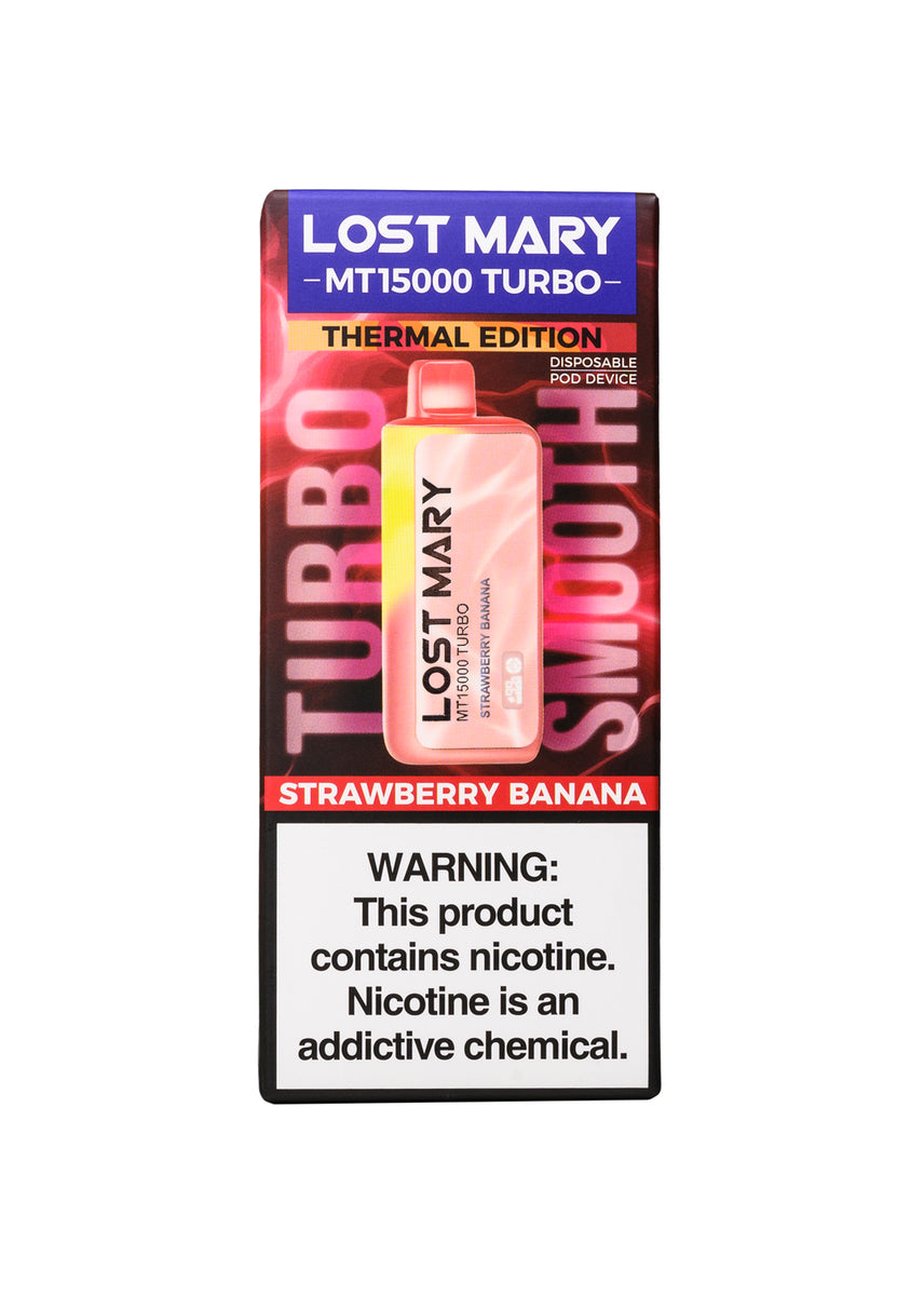 Lost Mary MT15000 Turbo Strawberry Banana | GetPop