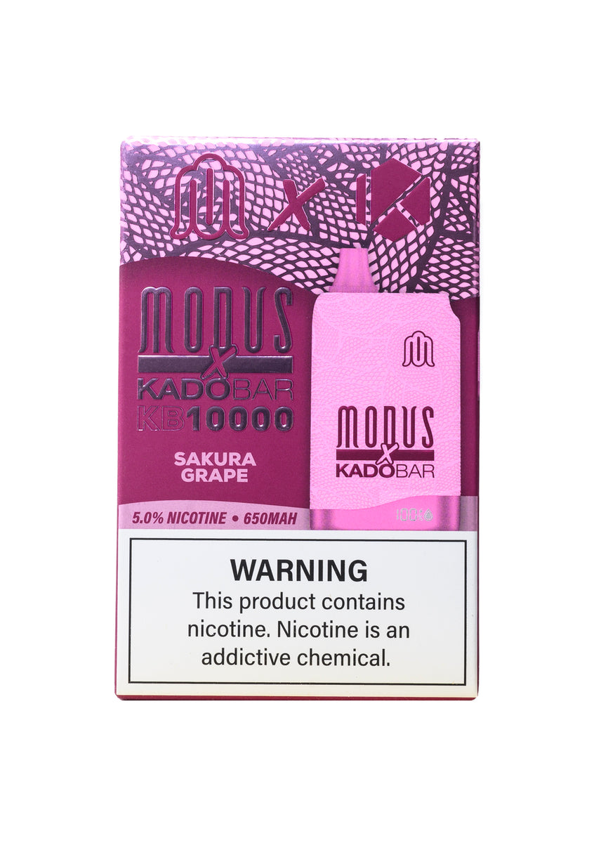 Modus x Kado Bar KB10000 Sakura Grape | GetPop