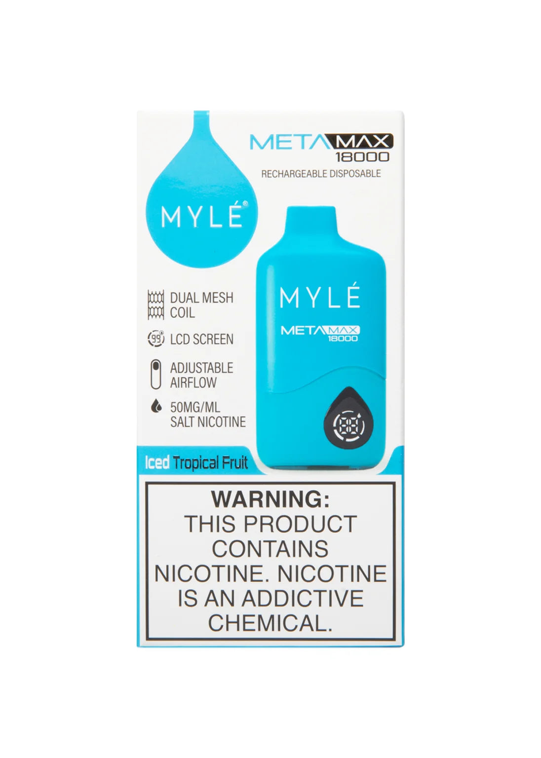 MYLE Meta Max 18K Iced Tropical Fruit | GetPop