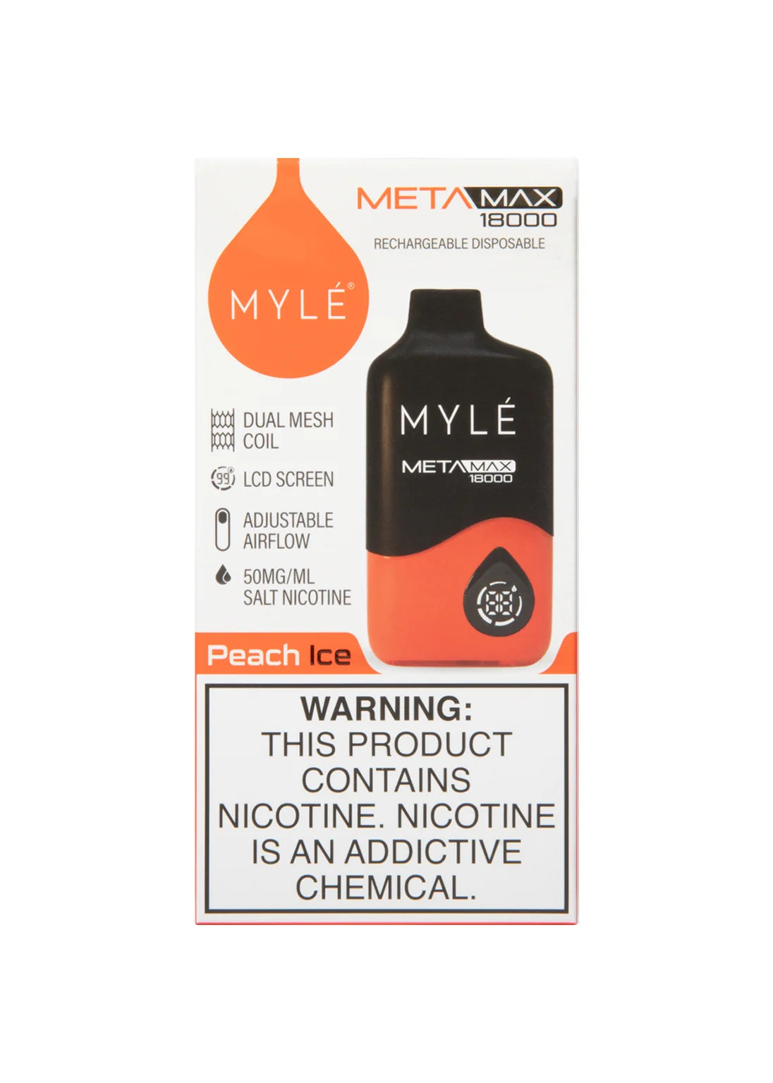 MYLE Meta Max 18K Peach Ice | GetPop