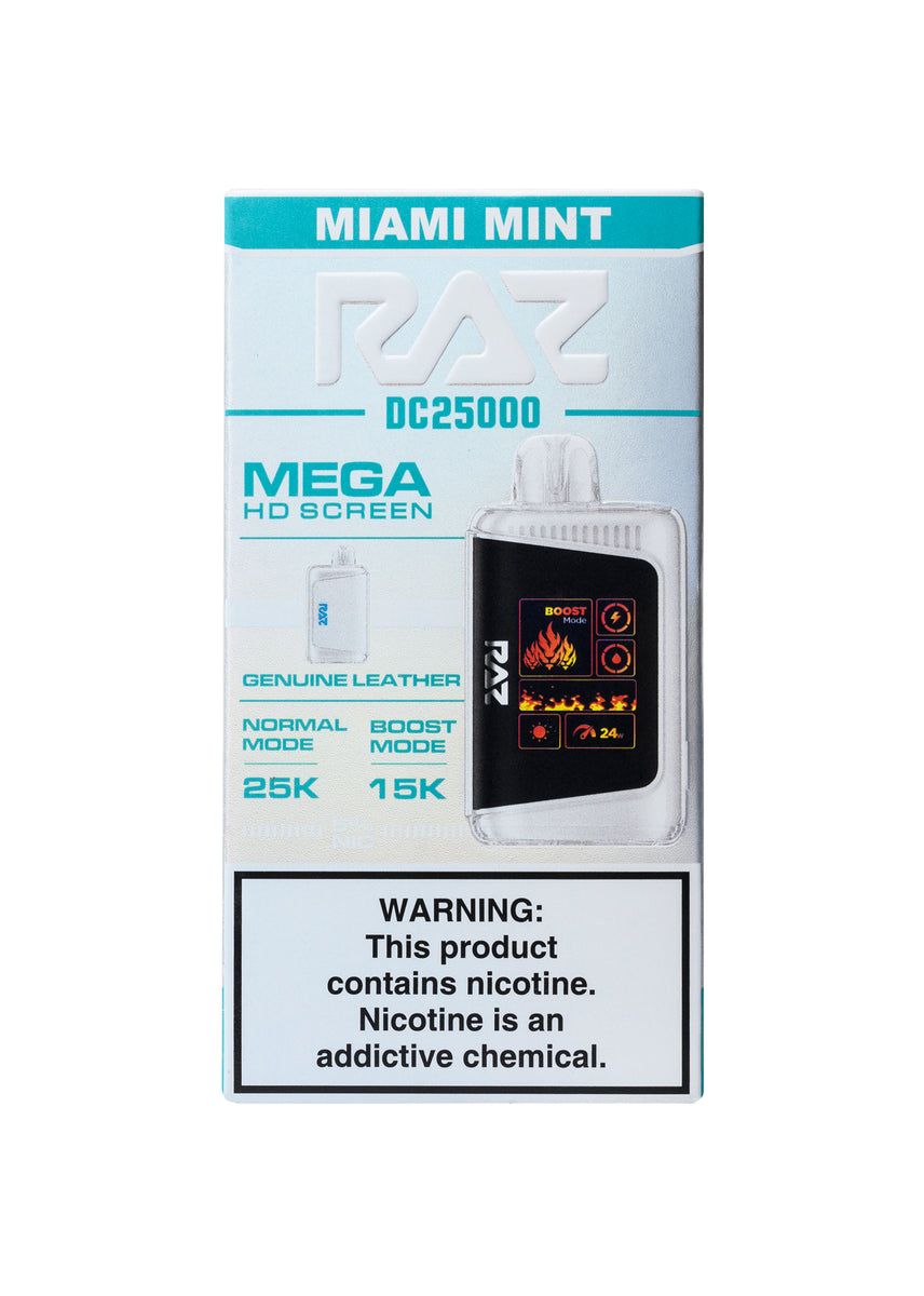 RAZ DC25000 Miami Mint | GetPop