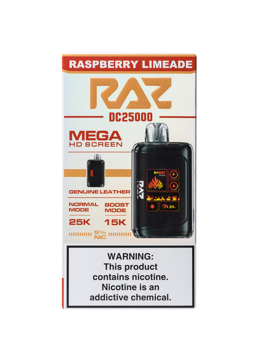 RAZ DC25000 Raspberry Limeade | GetPop