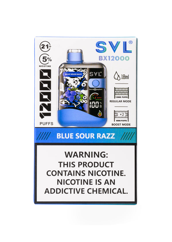 SVL BX12000 Blue Sour Razz | GetPop