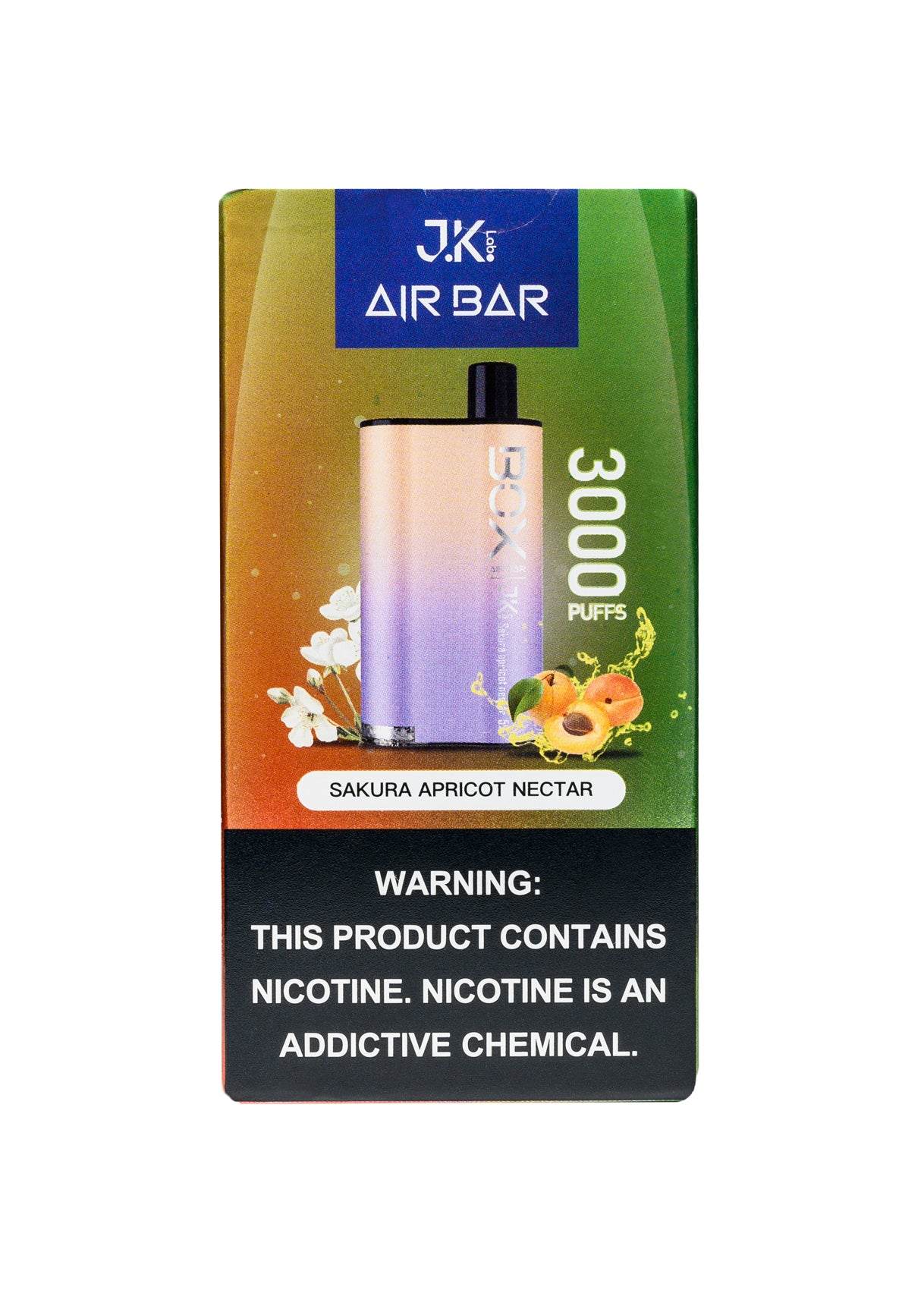 Air Bar Box 3000 Sakura Apricot Nectar | GetPop
