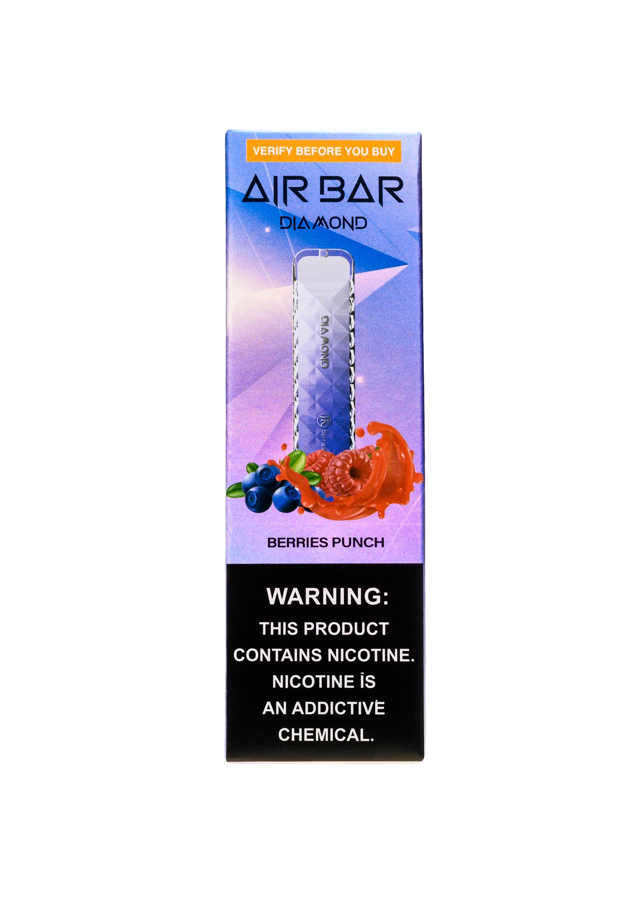 Air Bar Diamond 500 Berries Punch | GetPop