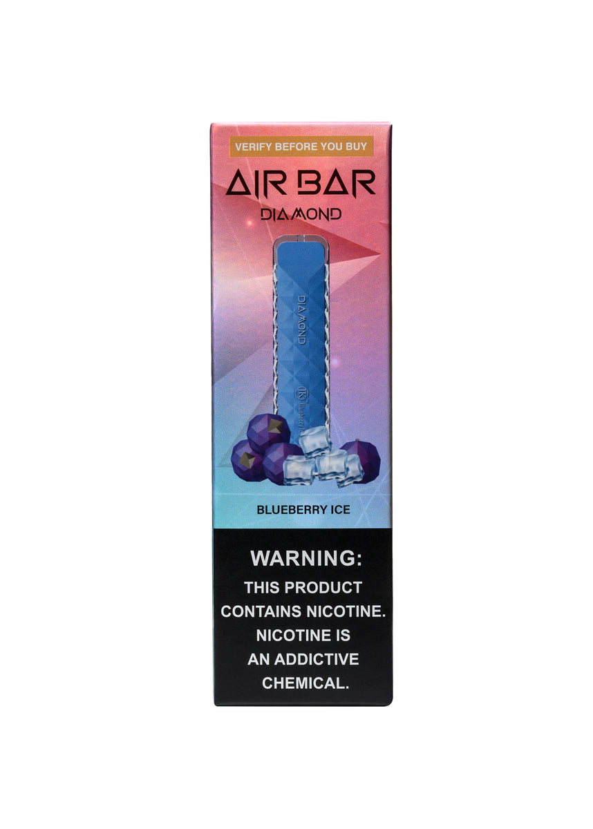 Air Bar Diamond 500 Blueberry Ice | GetPop