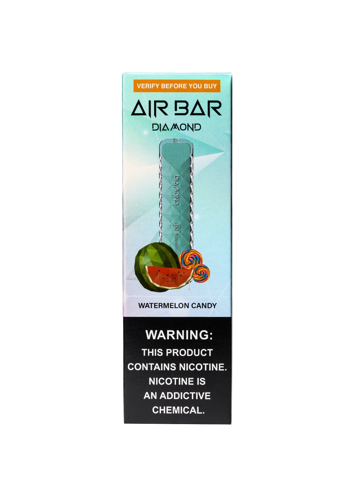 Air Bar Diamond 500 Watermelon Candy | GetPop