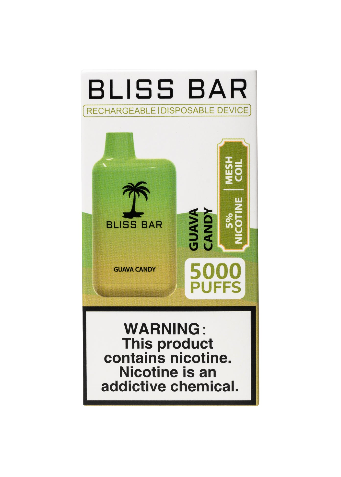Bliss Bar 5000 Guava Candy | GetPop