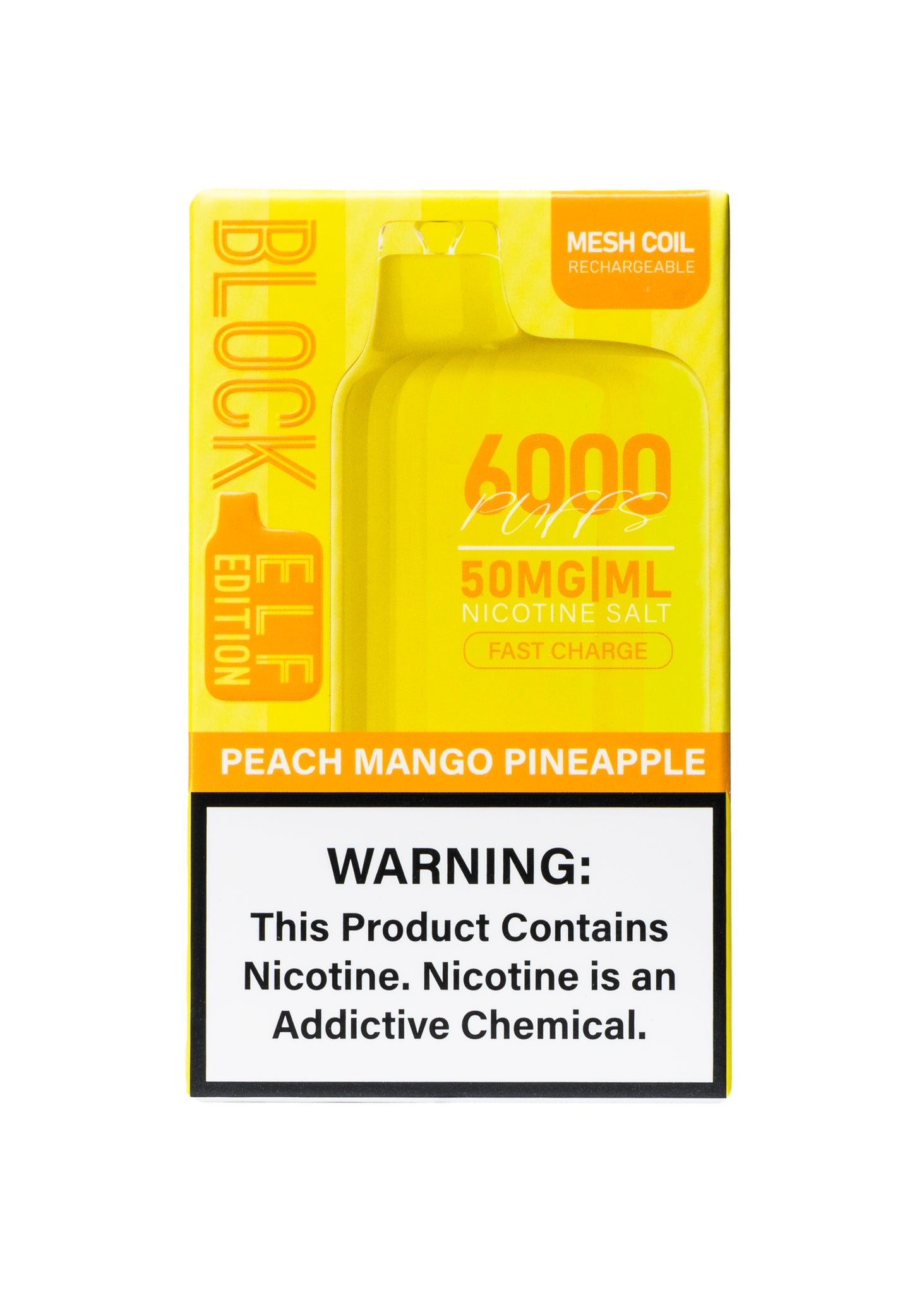 Block 6000 Peach Mango Pineapple | GetPop