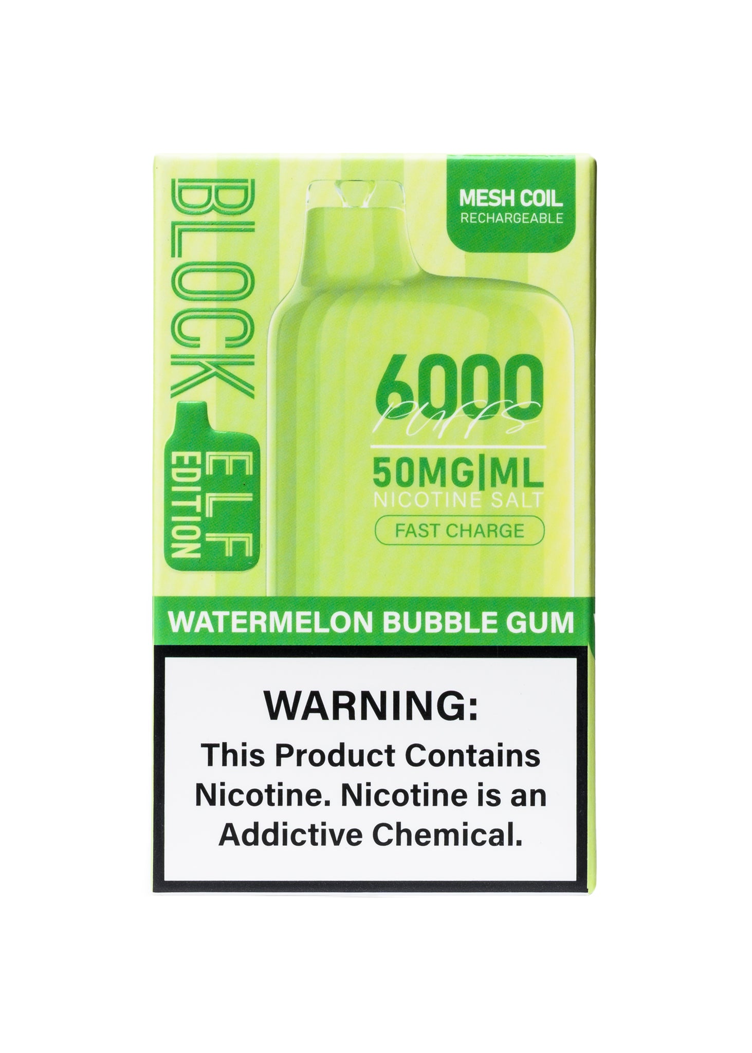Block 6000 Watermelon Bubble Gum | GetPop