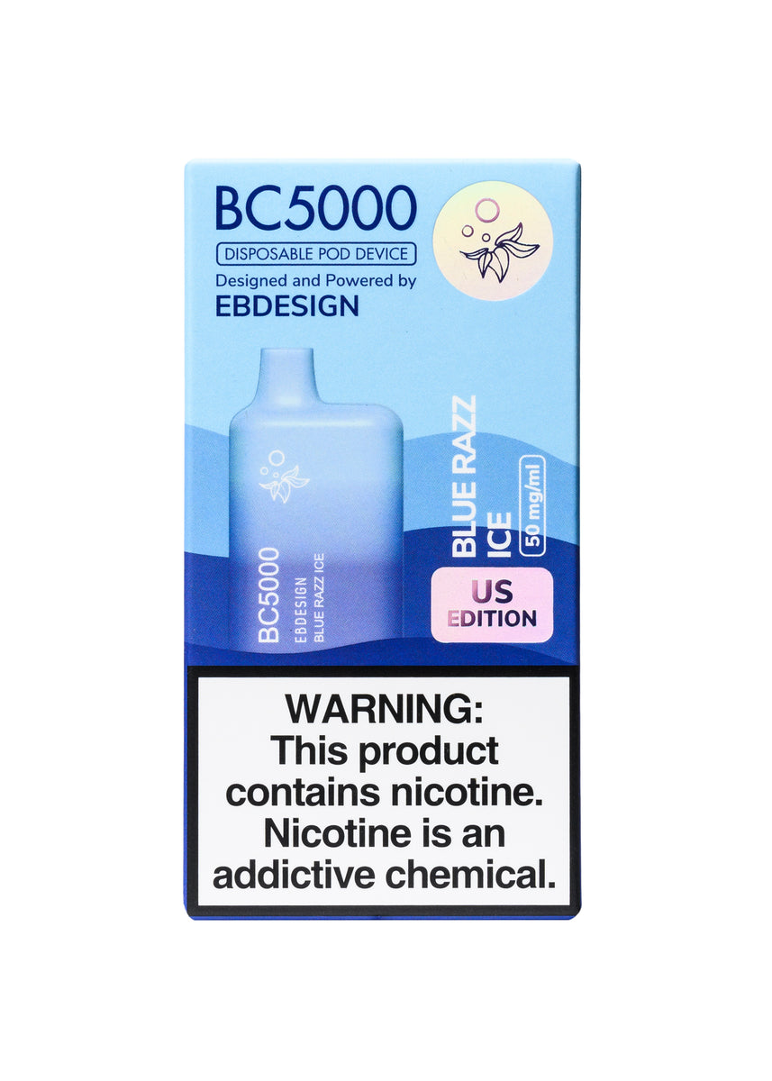 EB Design BC5000 Blue Razz Ice | GetPop