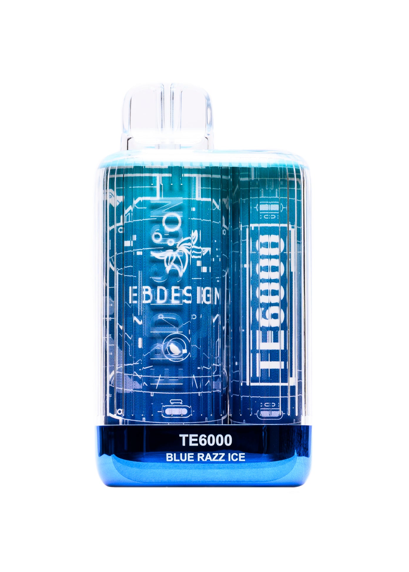 EB Design TE6000 Blue Razz Ice 4% | GetPop