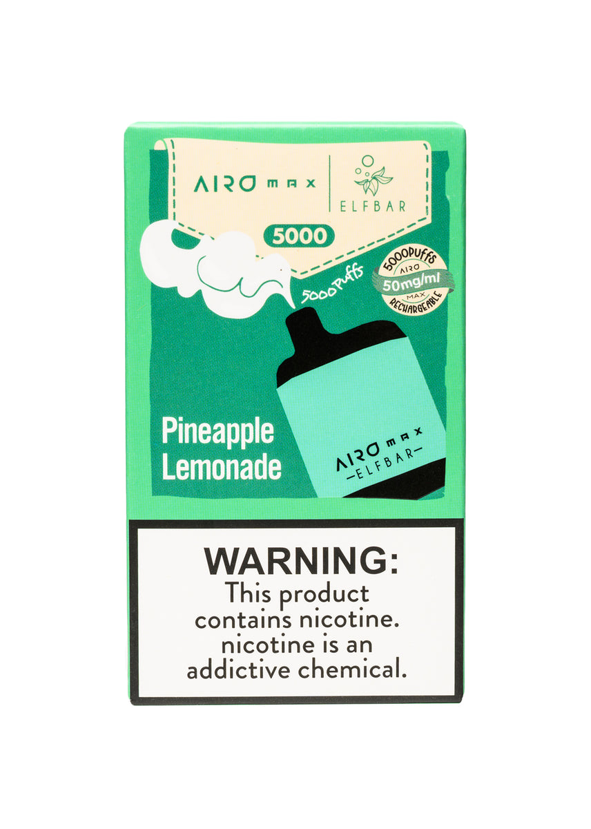 Elf Bar Airo Max 5000 Pineapple Lemonade | GetPop