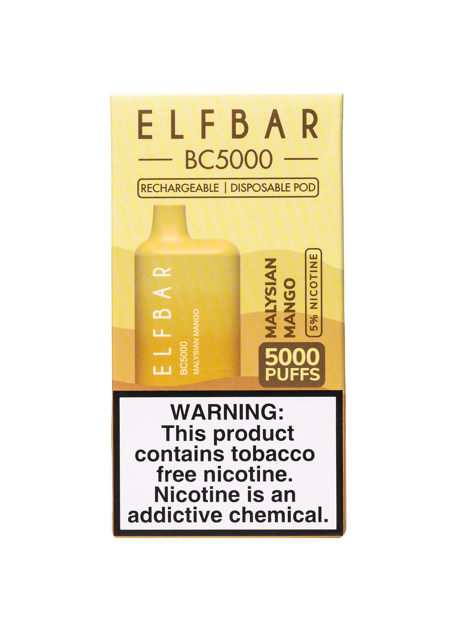 Elf Bar BC5000 Malaysian Mango | GetPop