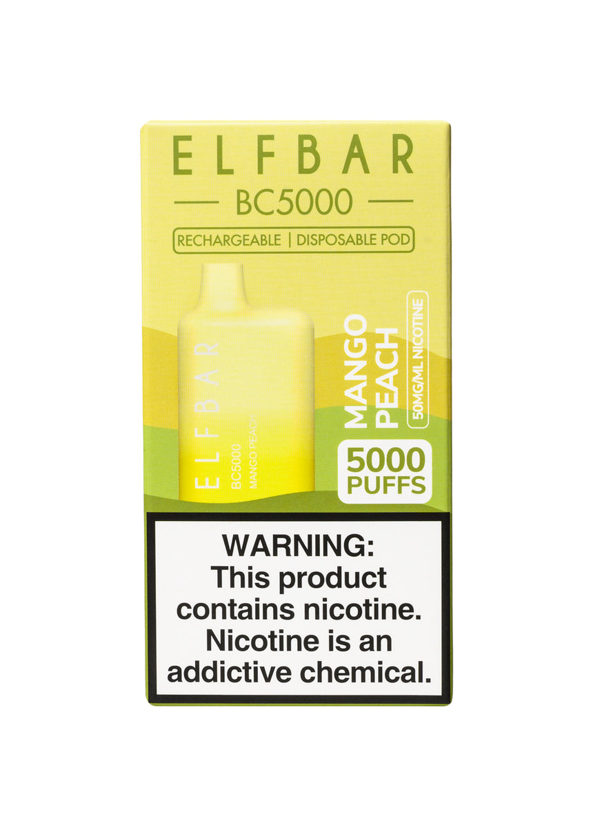 Elf Bar BC5000 Mango Peach | GetPop
