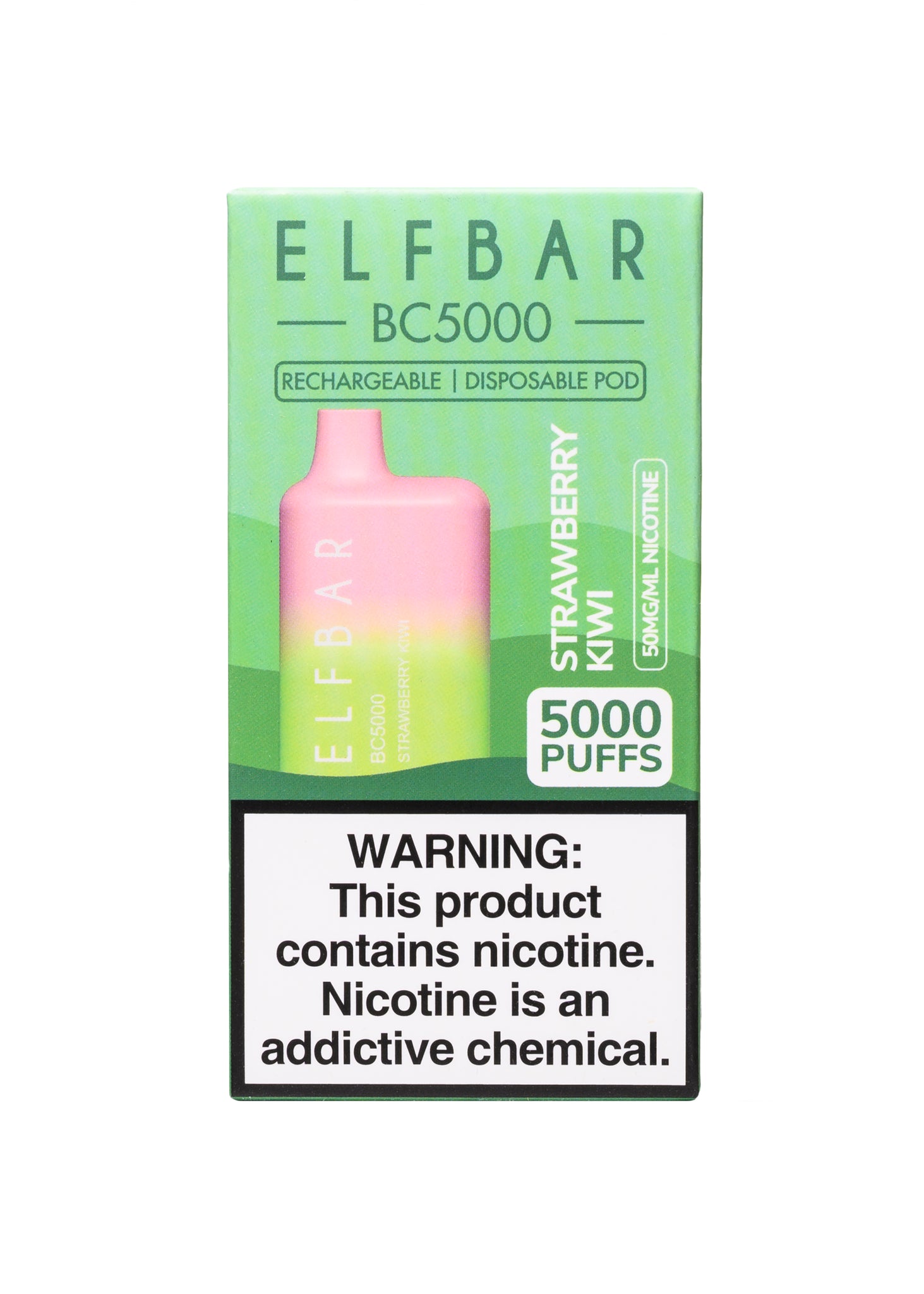 Elf Bar BC5000 Strawberry Kiwi | GetPop