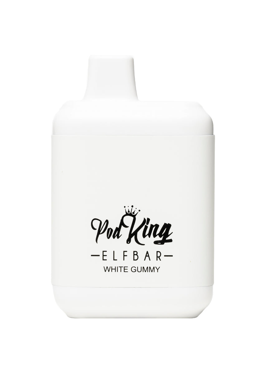 Elf Bar x Pod King XC5000 White Gummy | GetPop
