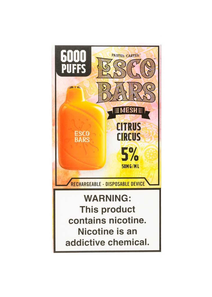 Esco Bars Mesh 6000 Citrus Circus | GetPop