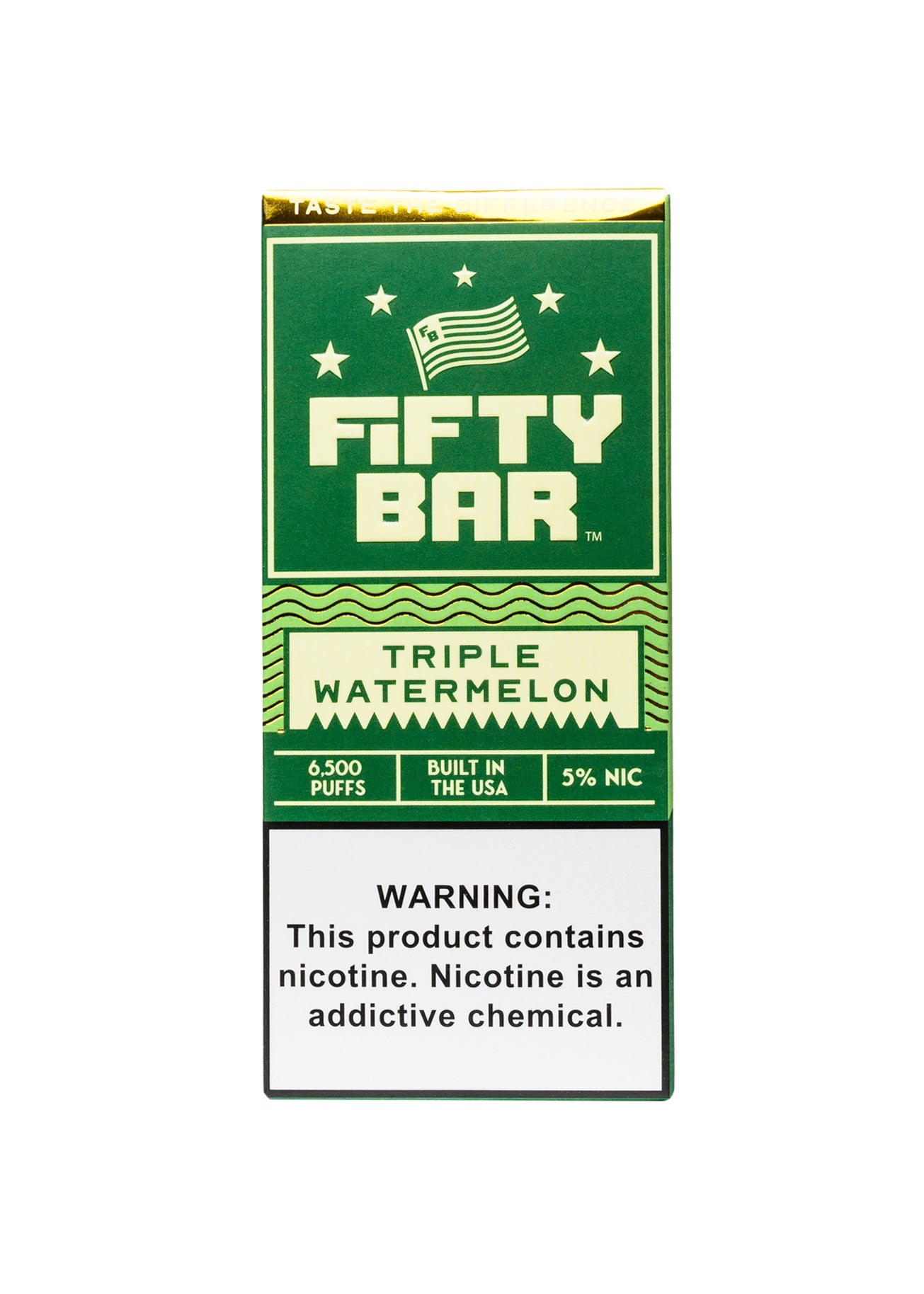 Fifty Bar 6500 Triple Watermelon | GetPop