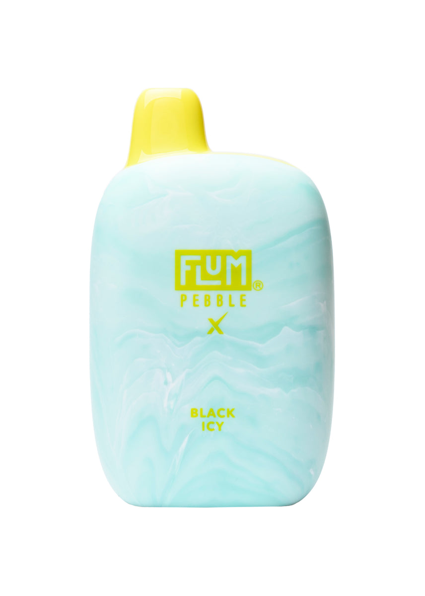 Flum Pebble 6000 Black Icy | GetPop