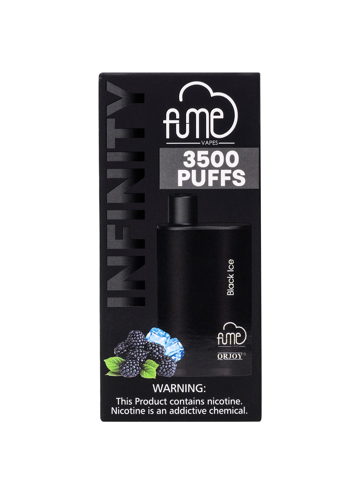 Fume Infinity 3500 Black Ice | GetPop