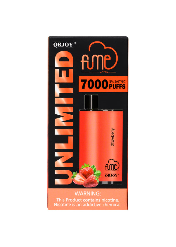 Fume Unlimited 7000 Strawberry | GetPop