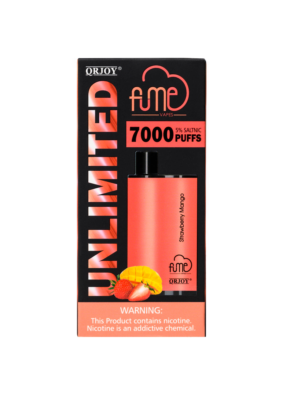 Fume Unlimited 7000 Strawberry Mango | GetPop