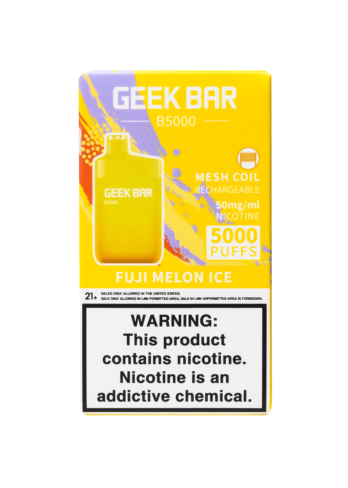 Geek Bar B5000 Fuji Melon Ice | GetPop