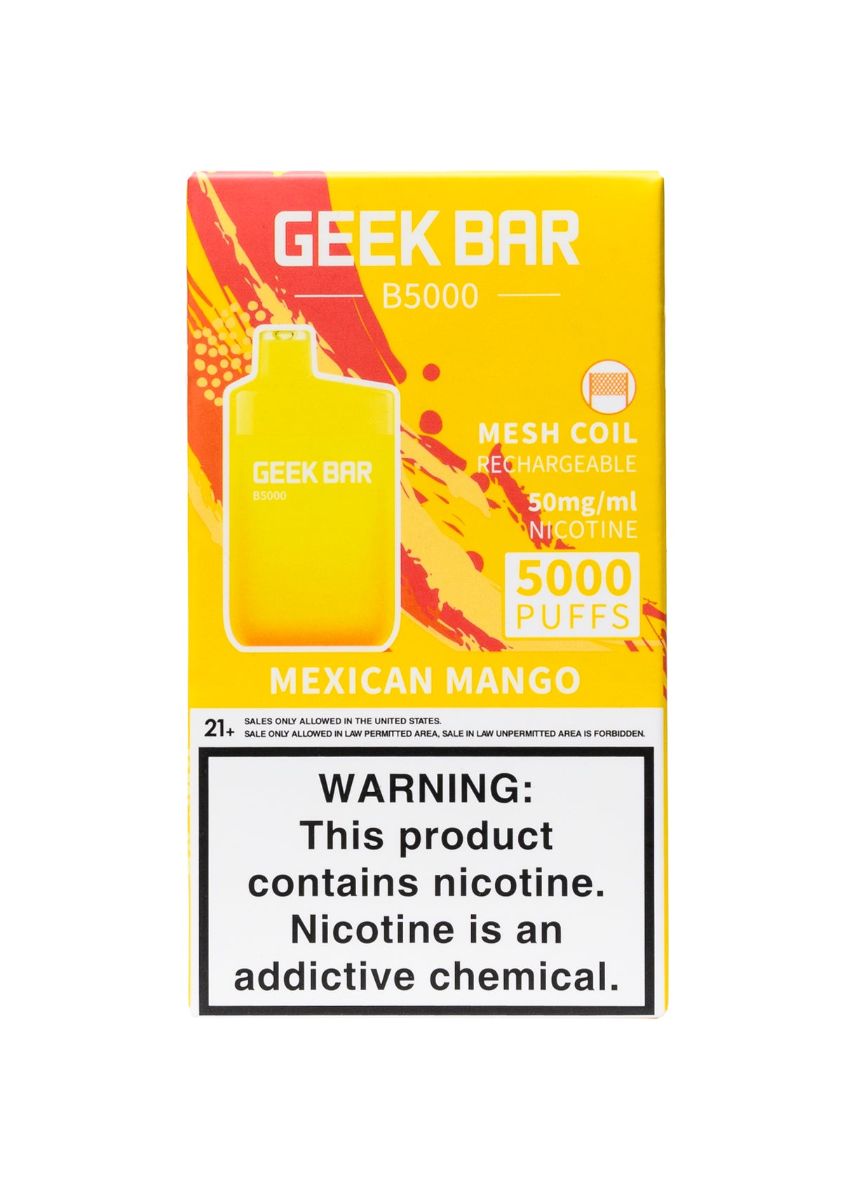 Geek Bar B5000 Mexican Mango | GetPop