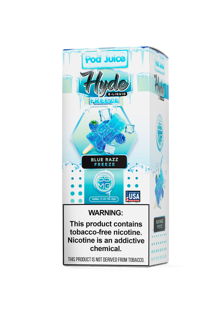 Hyde x Pod Juice Salt Blue Razz Freeze | GetPop