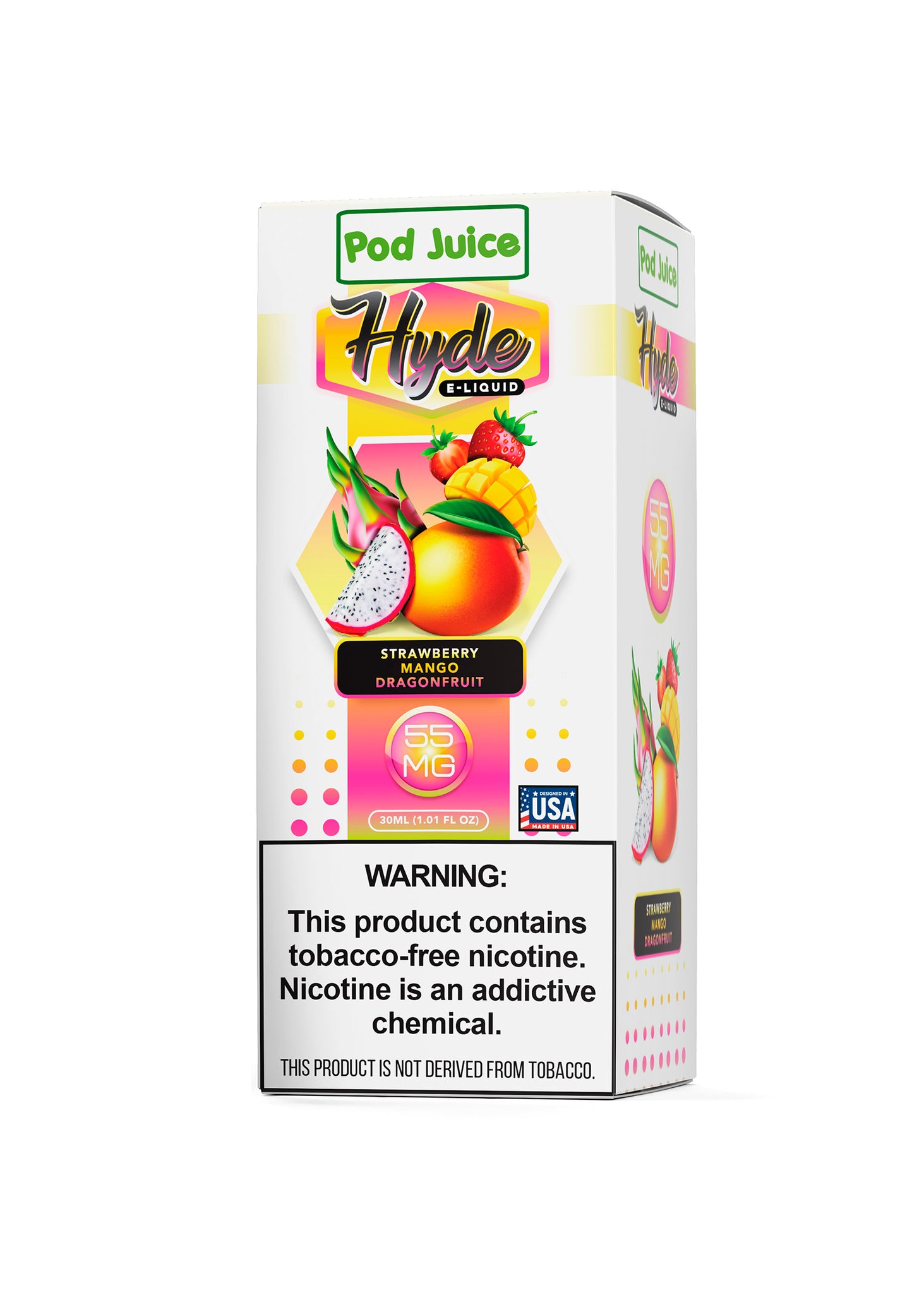 Hyde x Pod Juice Salt Strawberry Mango Dragonfruit | GetPop