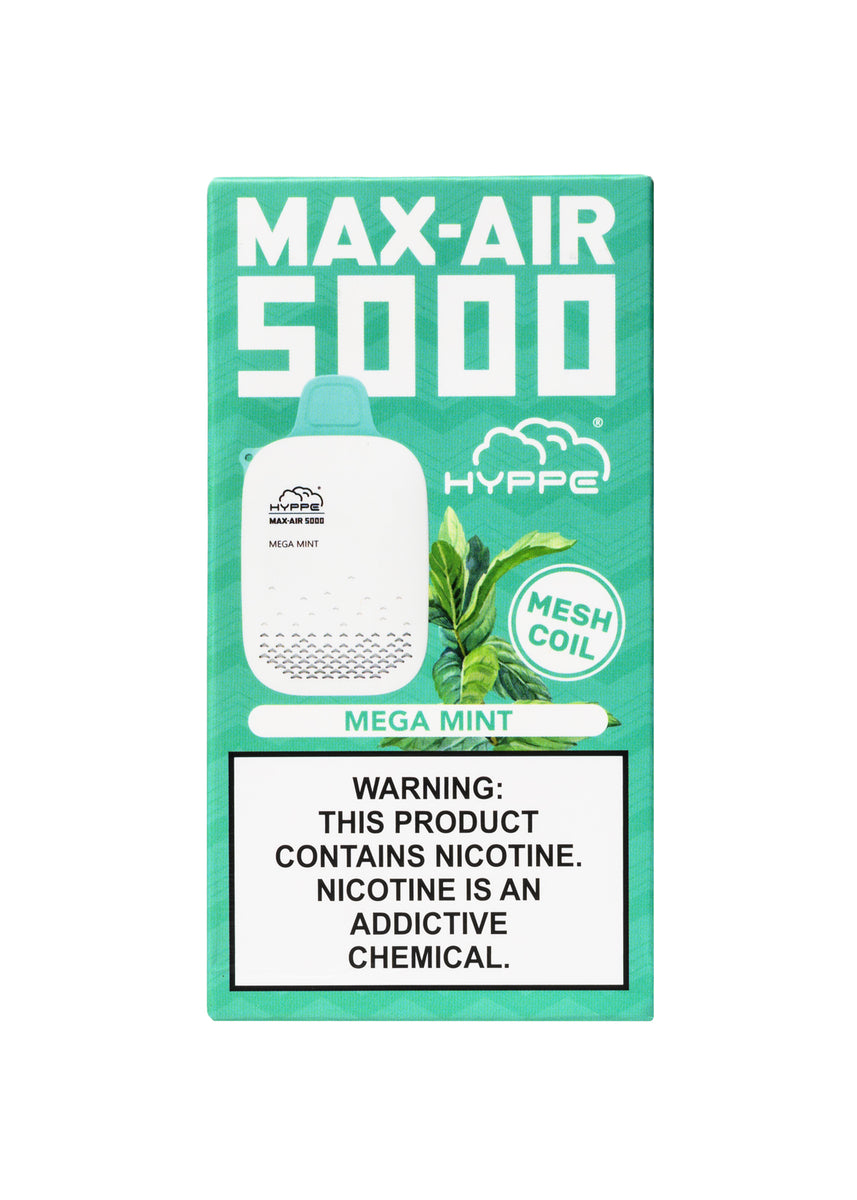 Hyppe Max Air 5000 Mighty Mint (Mega Mint) | GetPop