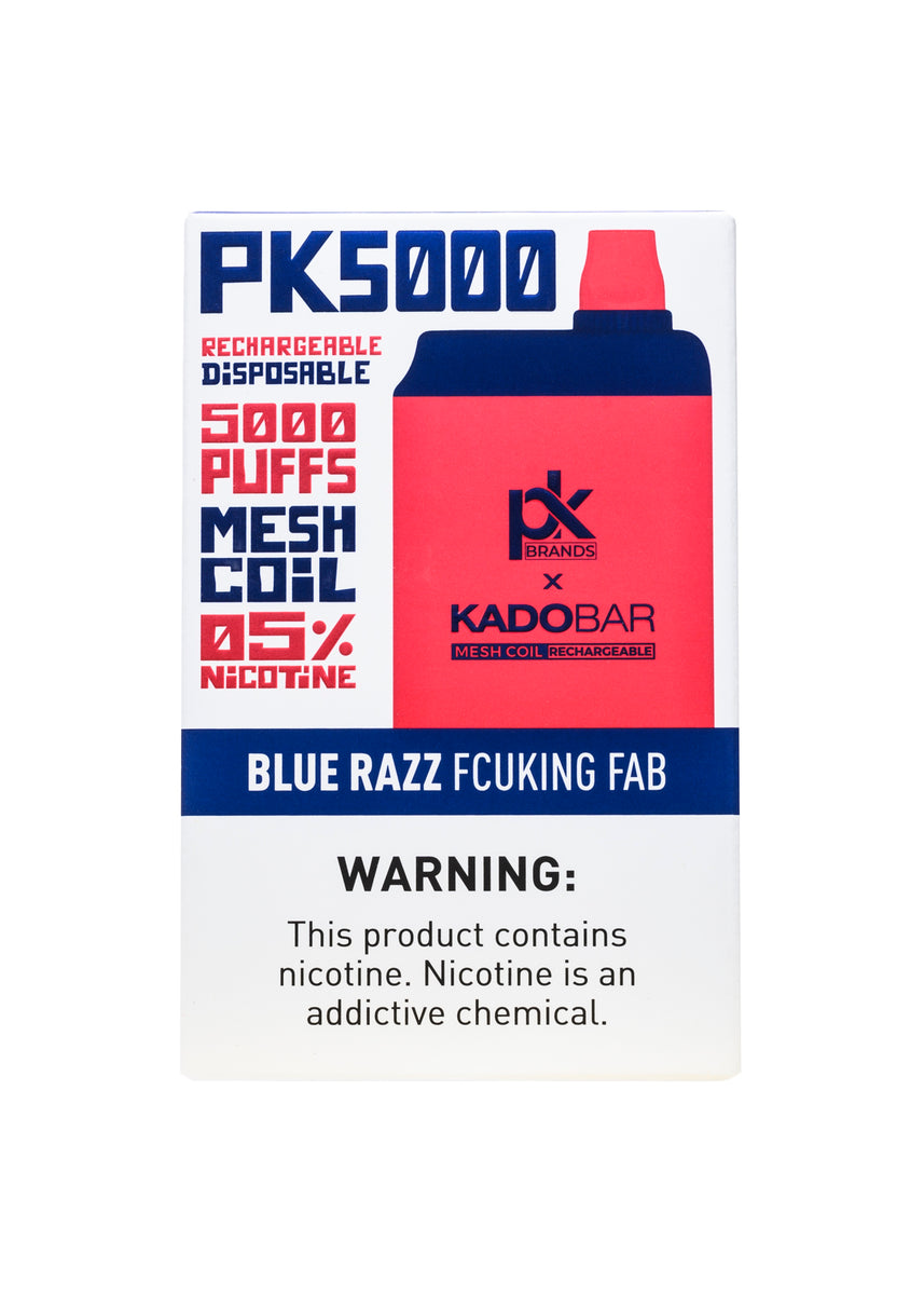Kado Bar x Pod King PK5000 Blue Razz Fcuking Fab | GetPop