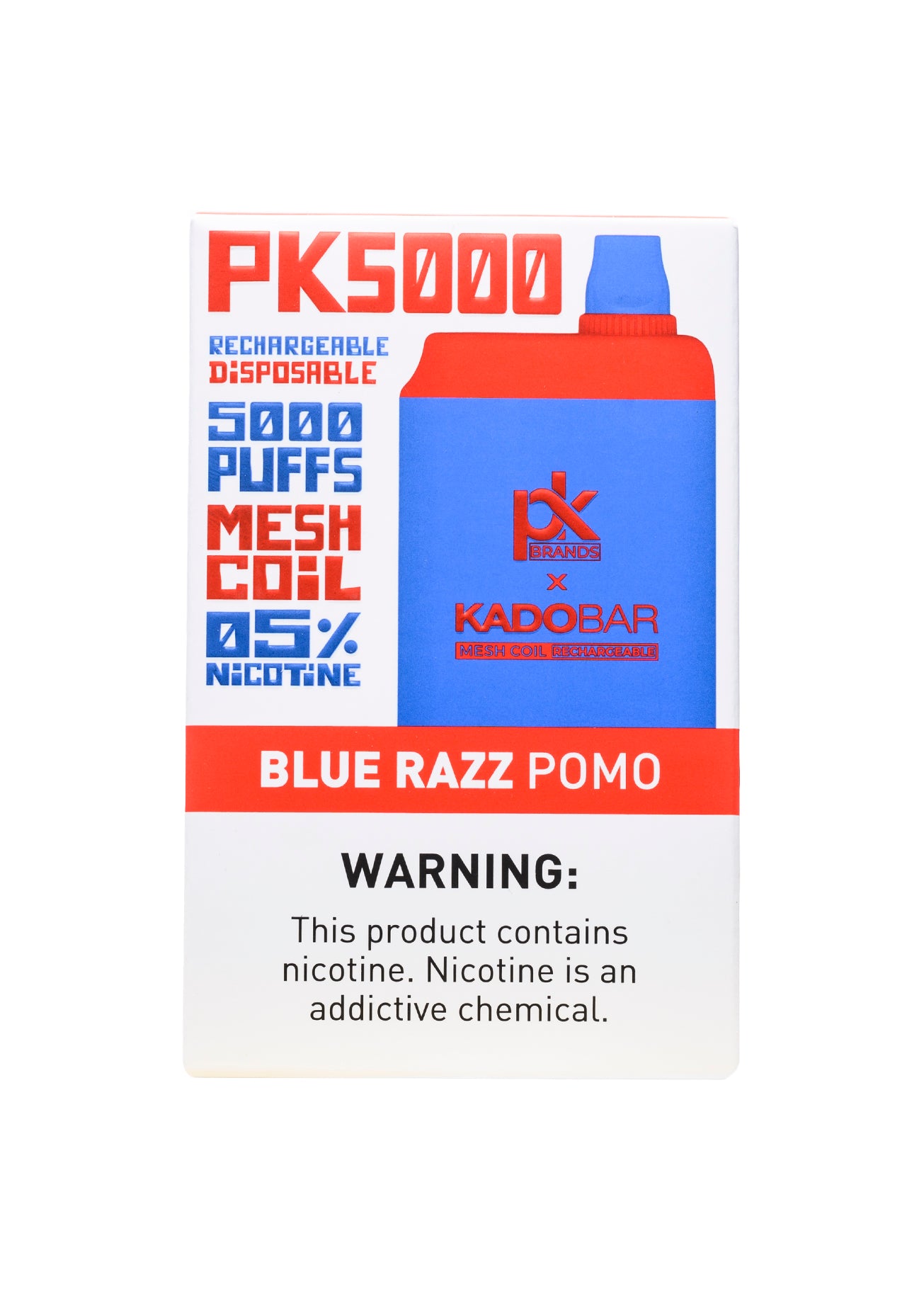 Kado Bar x Pod King PK5000 Blue Razz Pomo | GetPop