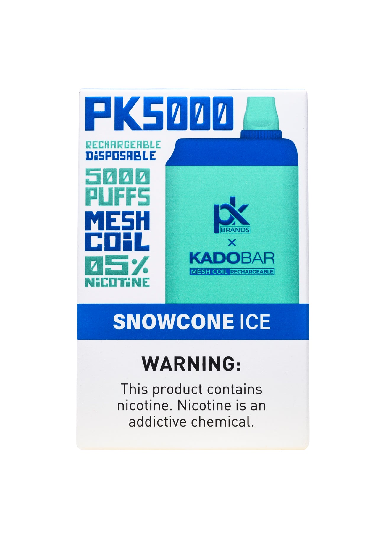 Kado Bar x Pod King PK5000 Snowcone Ice | GetPop