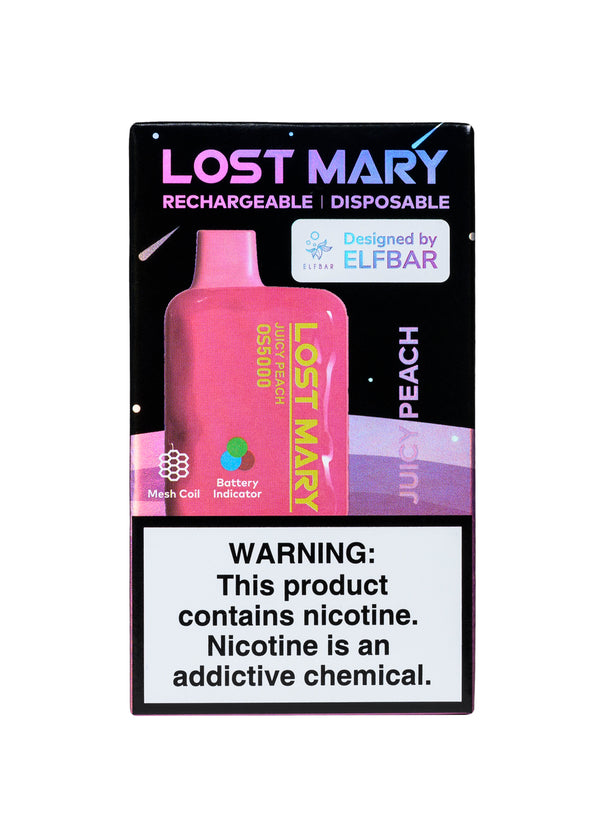 Lost Mary OS5000 Juicy Peach / Peach Ice | GetPop