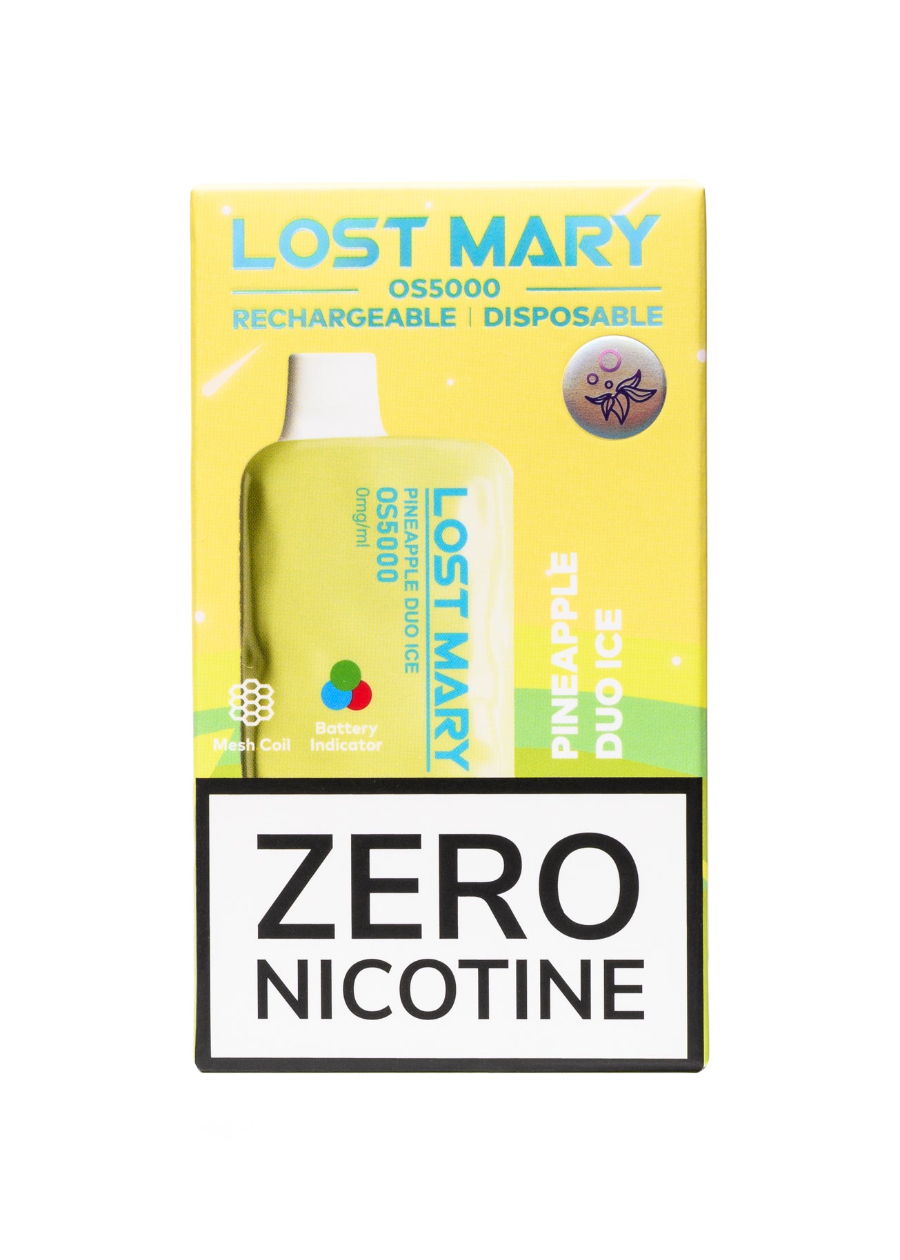 Lost Mary OS5000 ZERO Pineapple Duo Ice | GetPop