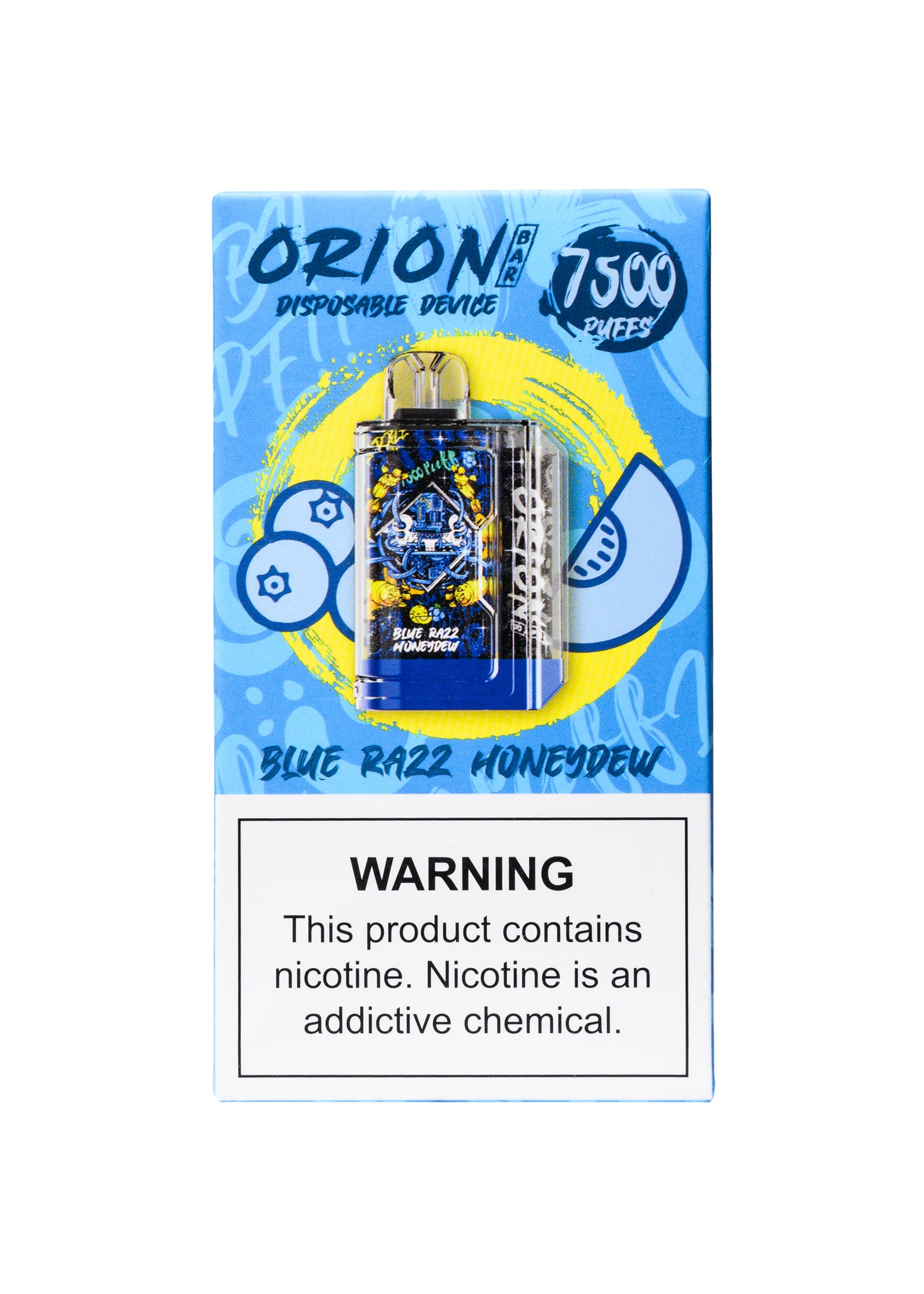 Lost Vape Orion Bar 7500 Blue Razz Honeydew | GetPop
