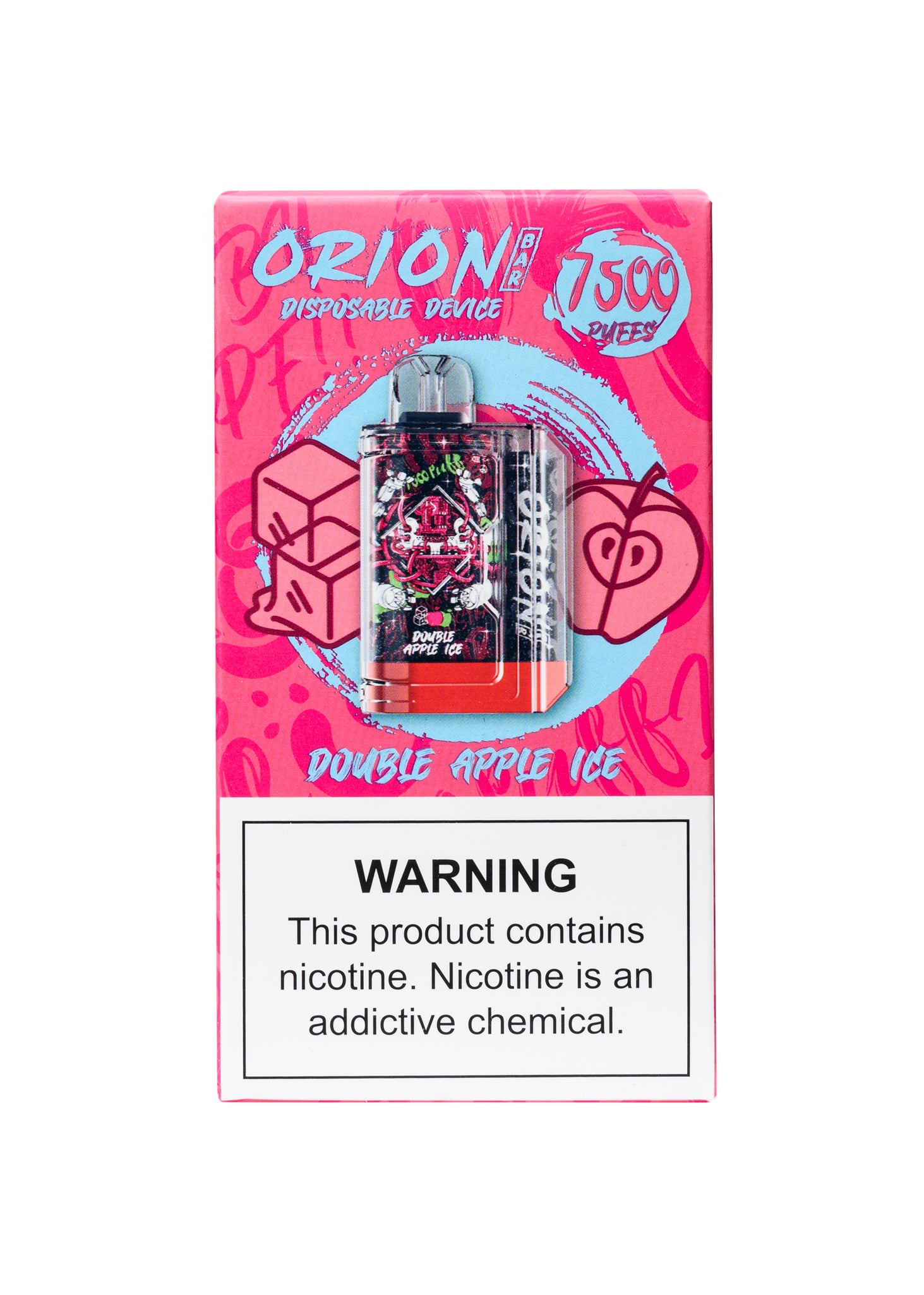 Lost Vape Orion Bar 7500 Double Apple Ice | GetPop