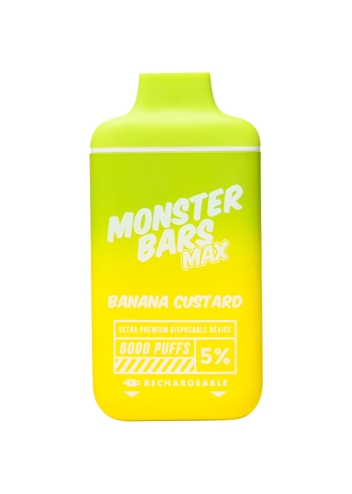 Monster Bars Max 6000 Banana Custard | GetPop