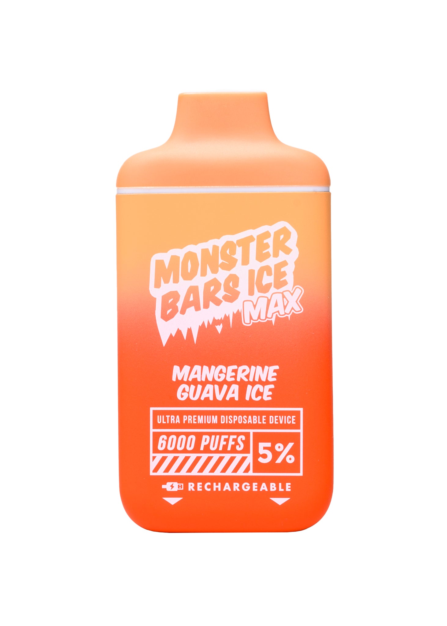 Monster Bars Max 6000 Mangerine Guava Ice | GetPop
