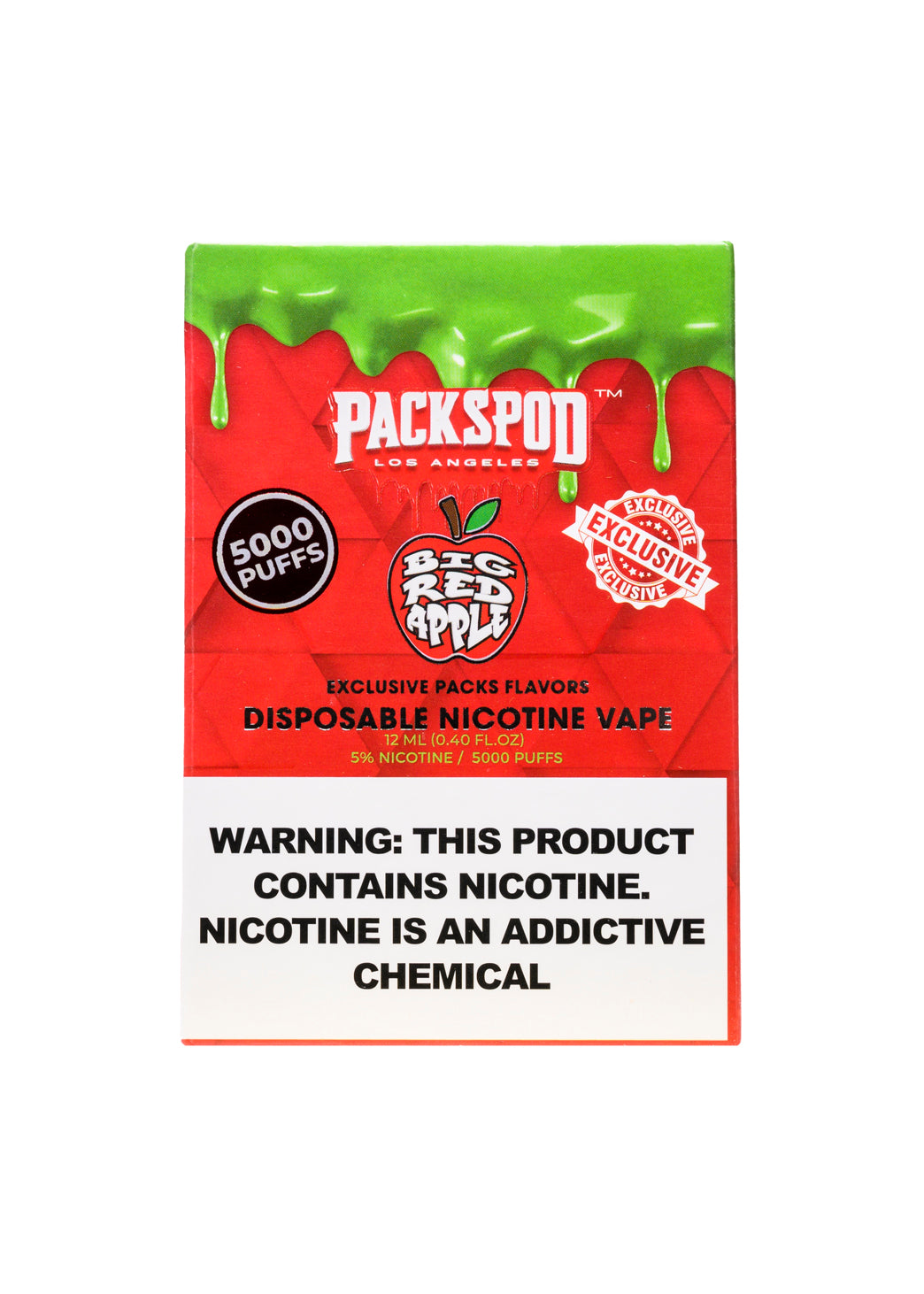 PacksPod 5000 Big Red Apple | GetPop