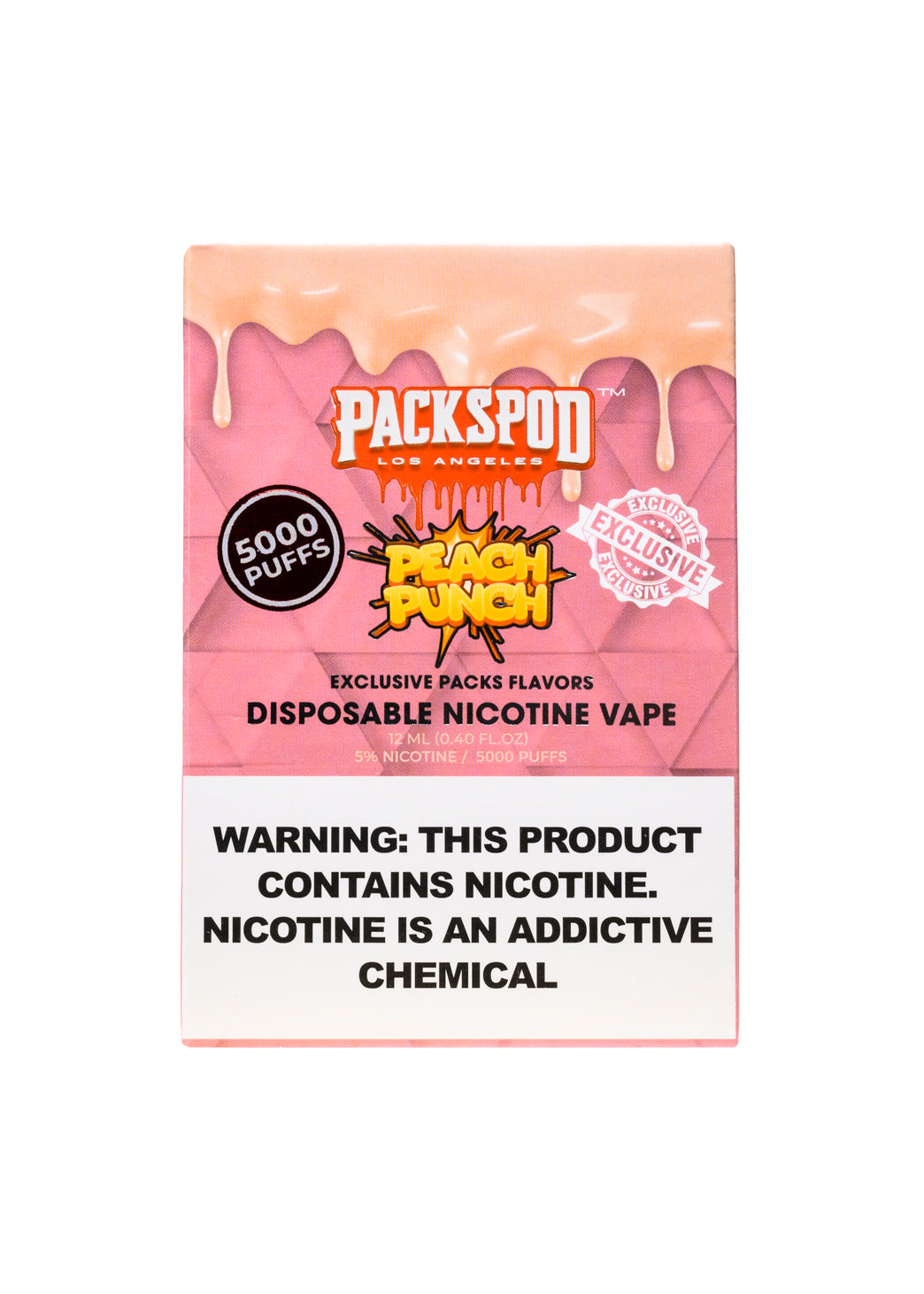 PacksPod 5000 Peach Punch | GetPop